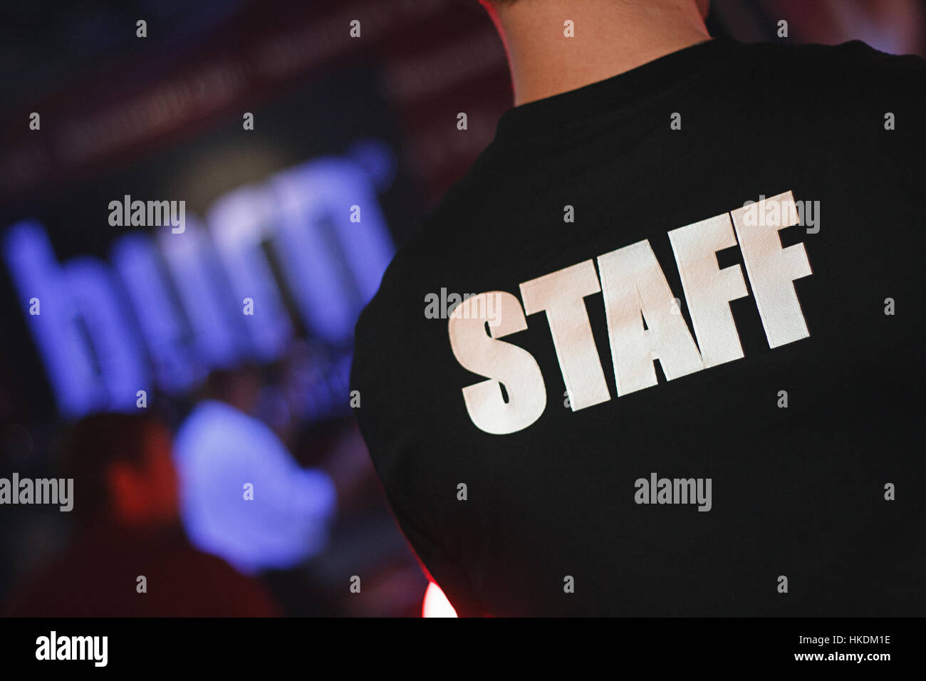 Security staff sign in hi-res stock photography and images - Alamy