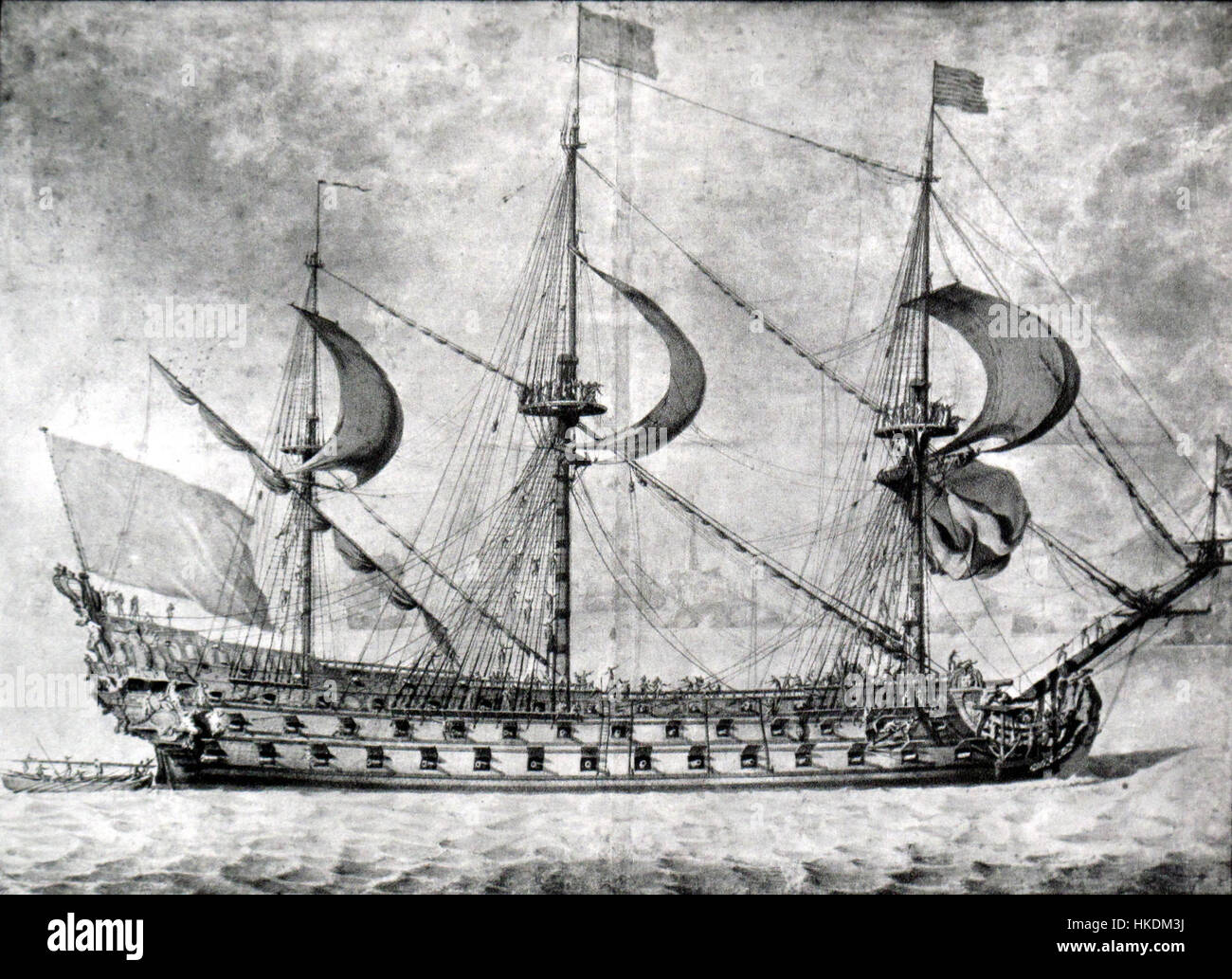 17th century french ship hi-res stock photography and images - Alamy