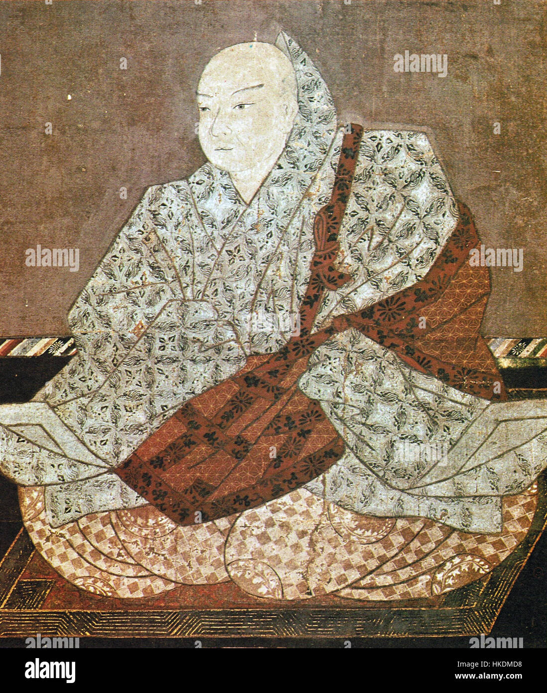 This portrait of Emperor Toba captures the ruler in a historically ...