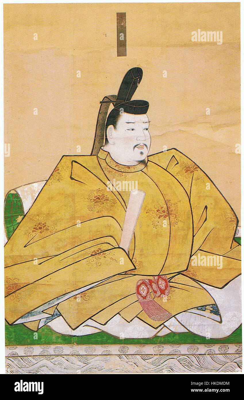 The painting of Taira no Sukemori, a samurai from Japan’s Heian period ...