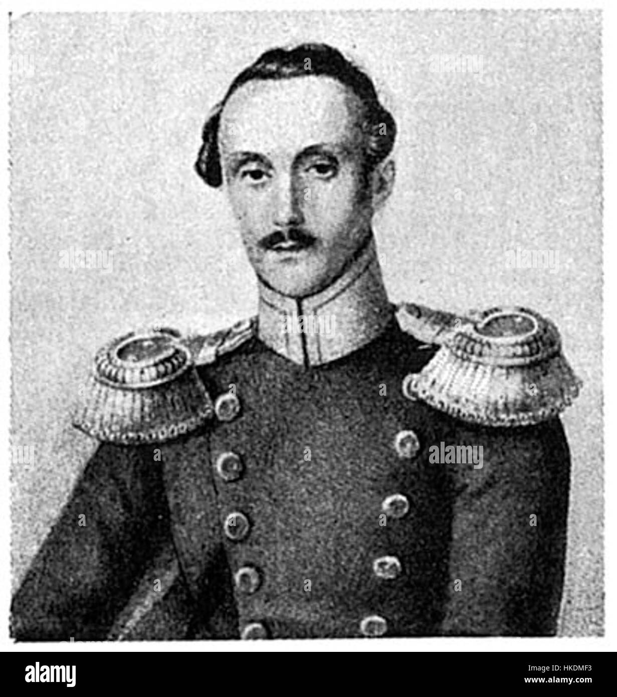 The portrait of Fedor Yakovlevitch Mirkovitch, a notable figure, is a ...
