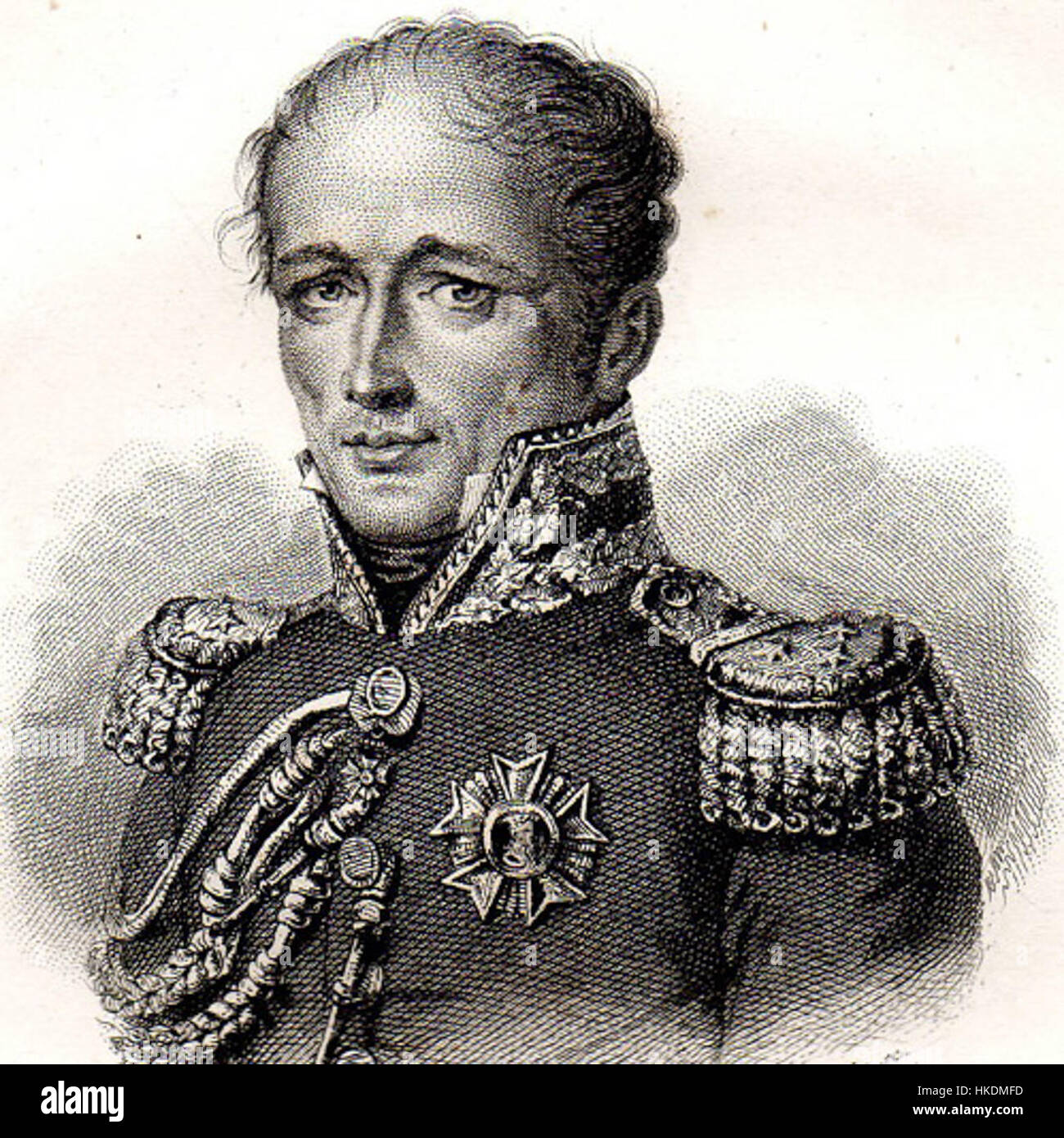 This portrait of Antoine Drouot (1774-1847), painted by Louis-Léopold ...
