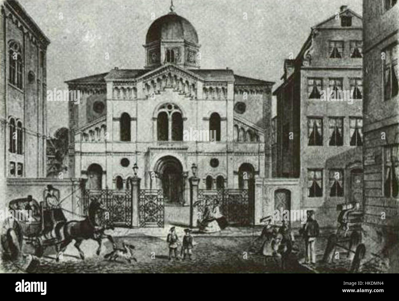The Kohlhoefen Synagogue in Hamburg was a historical Jewish place of ...