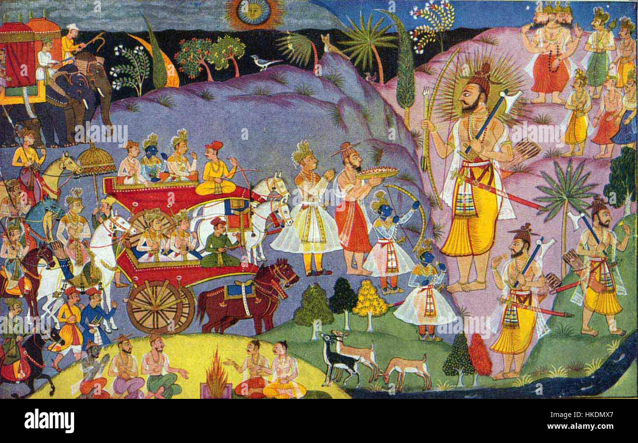 Rama painting hi-res stock photography and images - Alamy