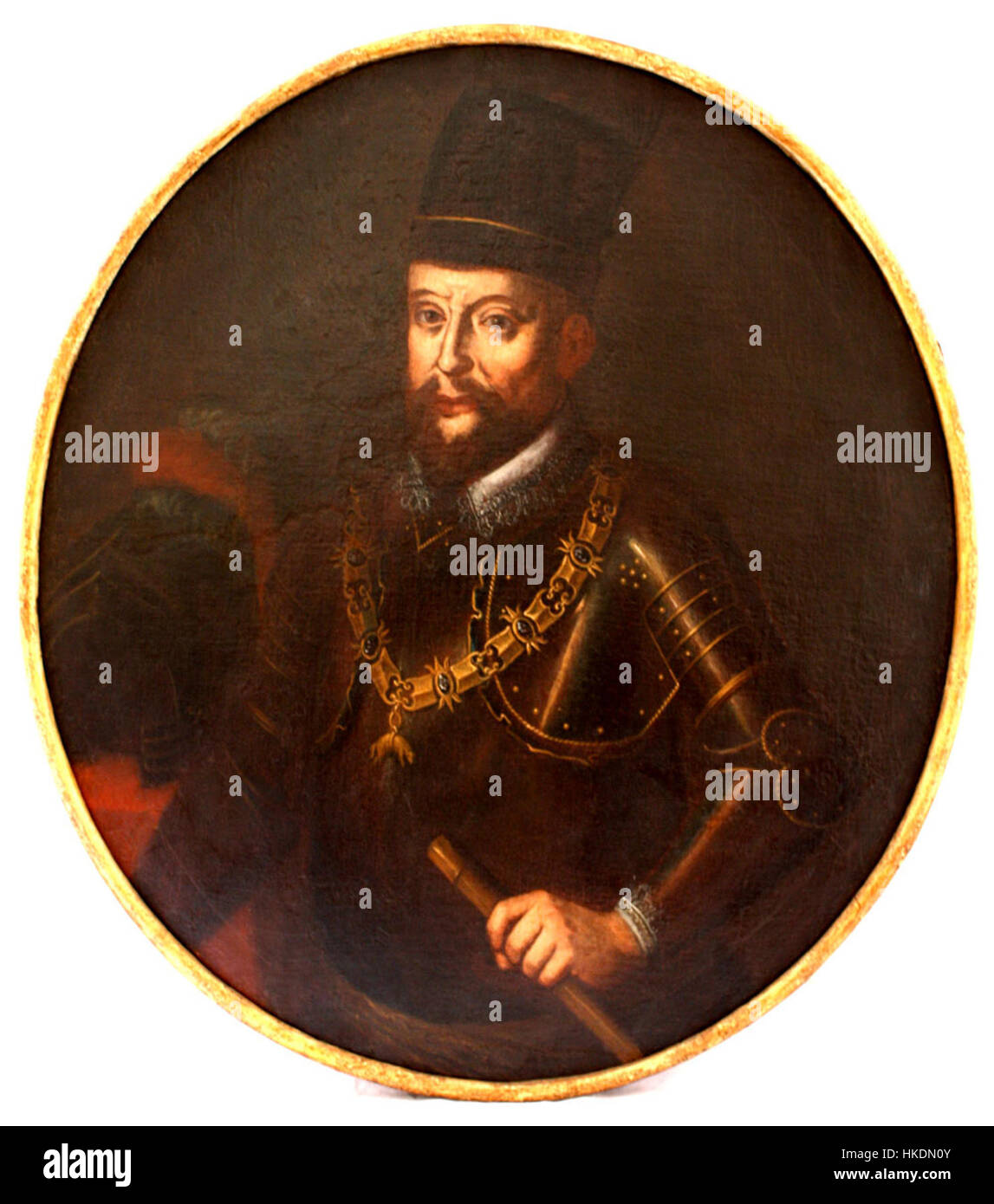 A historical painting of Holy Roman Emperor Ferdinand II, showcasing ...