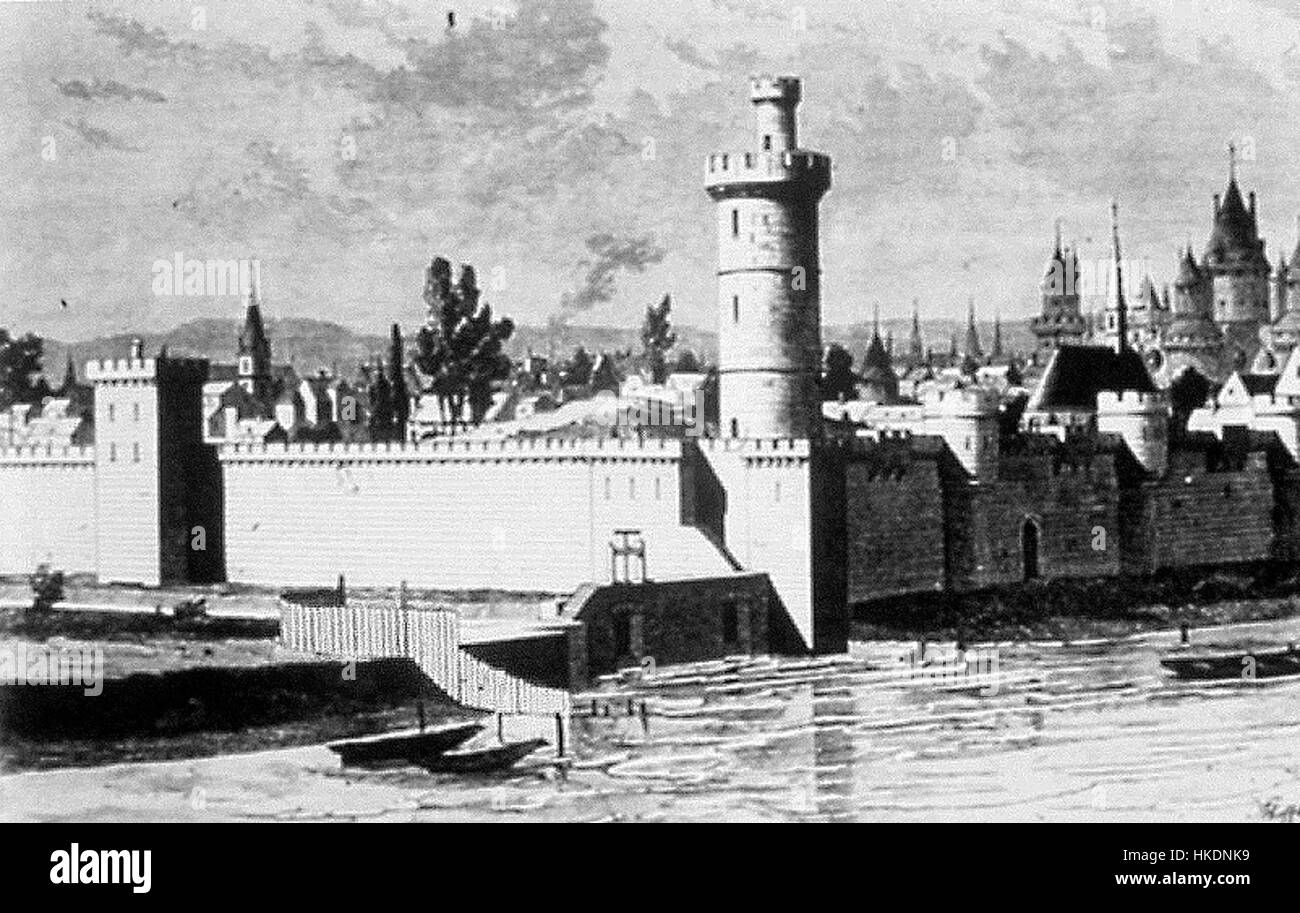 This depiction of the Louvre Chateau showcases the grandeur and ...