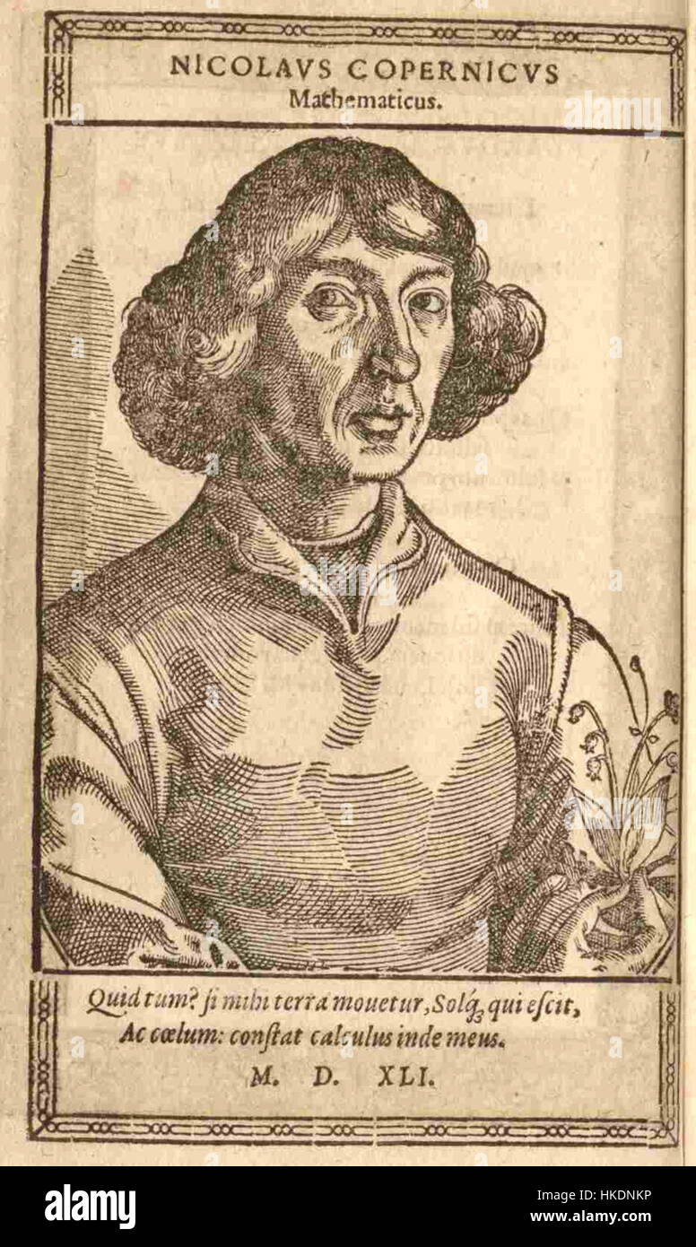A 1578 Latin text by Nikolaus Reusner, featuring the work 'Kopernikus ...