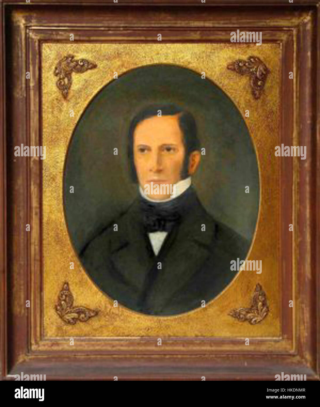 This painting, attributed to the artist Jose Severo Malabia, represents ...