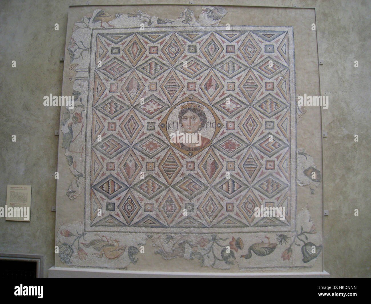 A detailed photograph showcasing the intricate mosaics displayed at the ...