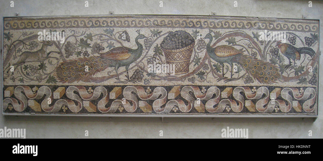 This mosaic artwork at the Worcester Art Museum is a prime example of ...