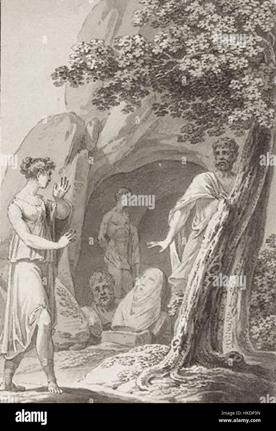 Pandora dan Prometheus Stock Photo - Alamy