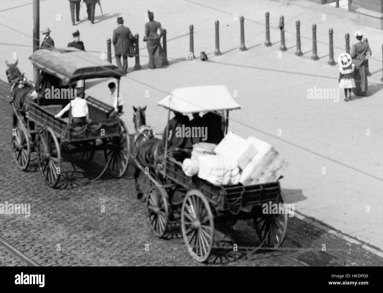 This image of Boston's Union Station, taken in the 1890s, provides a ...