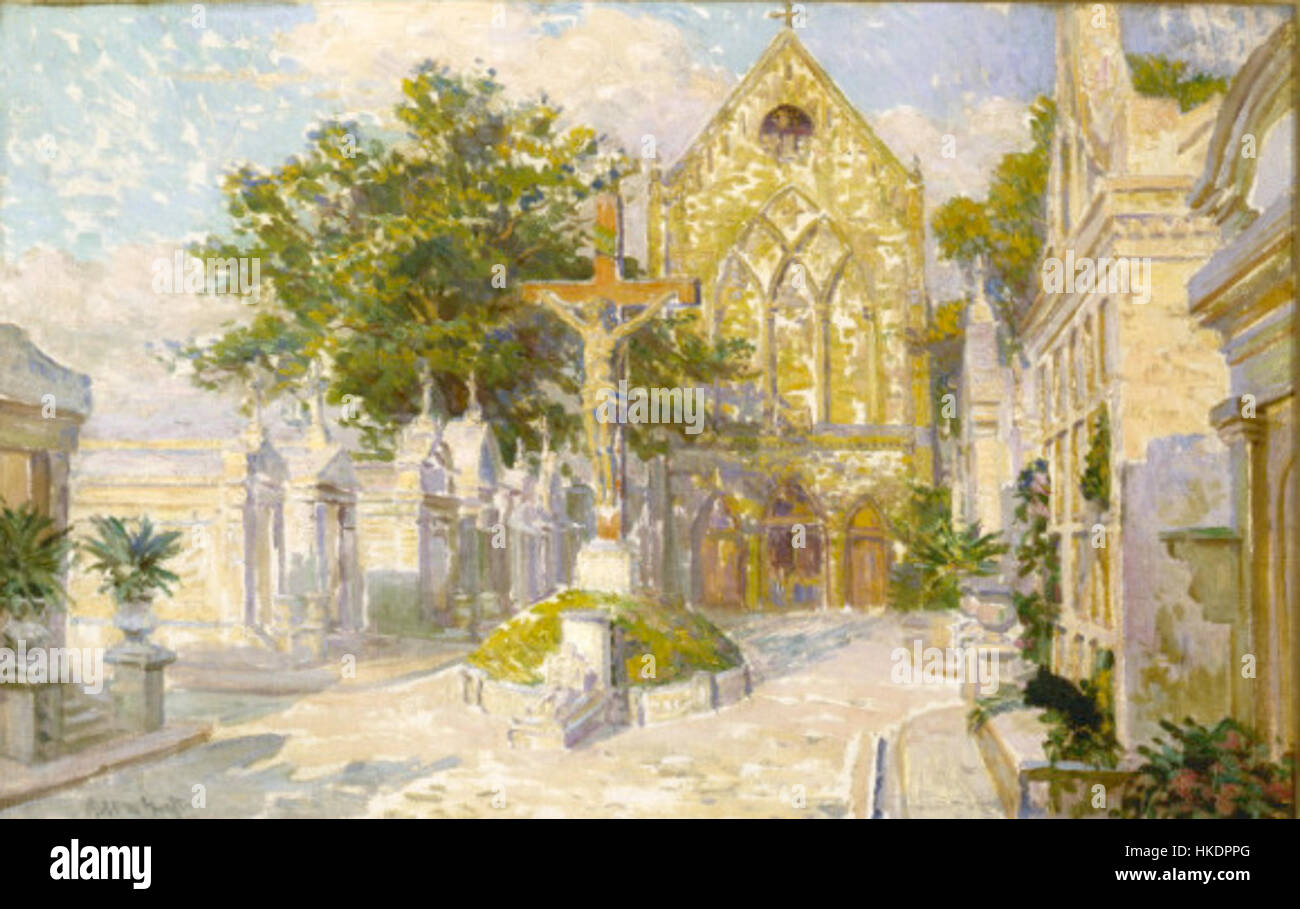 Saint Roch Cemetery New Orleans 1917 Grafton Stock Photo - Alamy