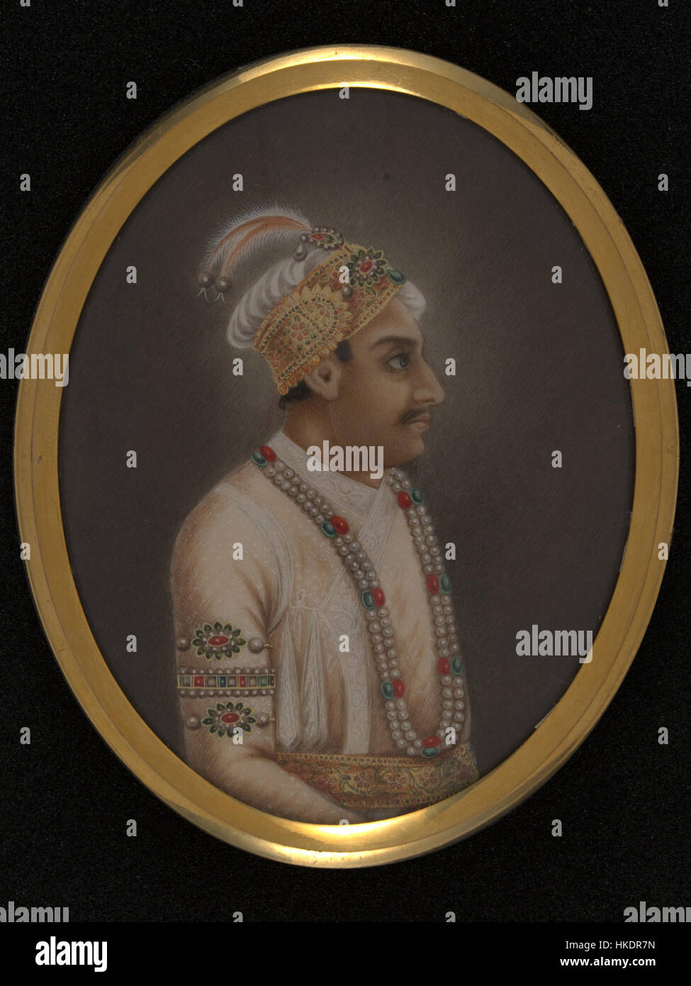 This 18th-century painting depicts Ahmad Shah Durrani, the founder of ...