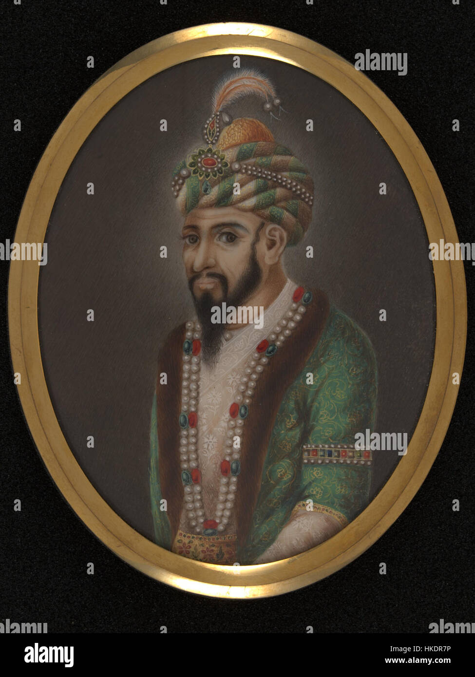 This painting portrays Humayun, the second Mughal emperor of India, who ...