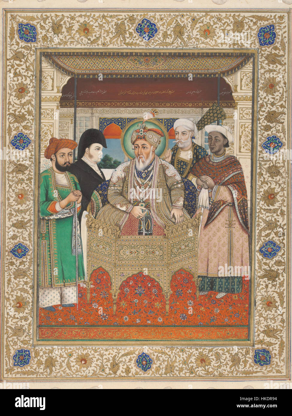 Mughal officials hi-res stock photography and images - Alamy