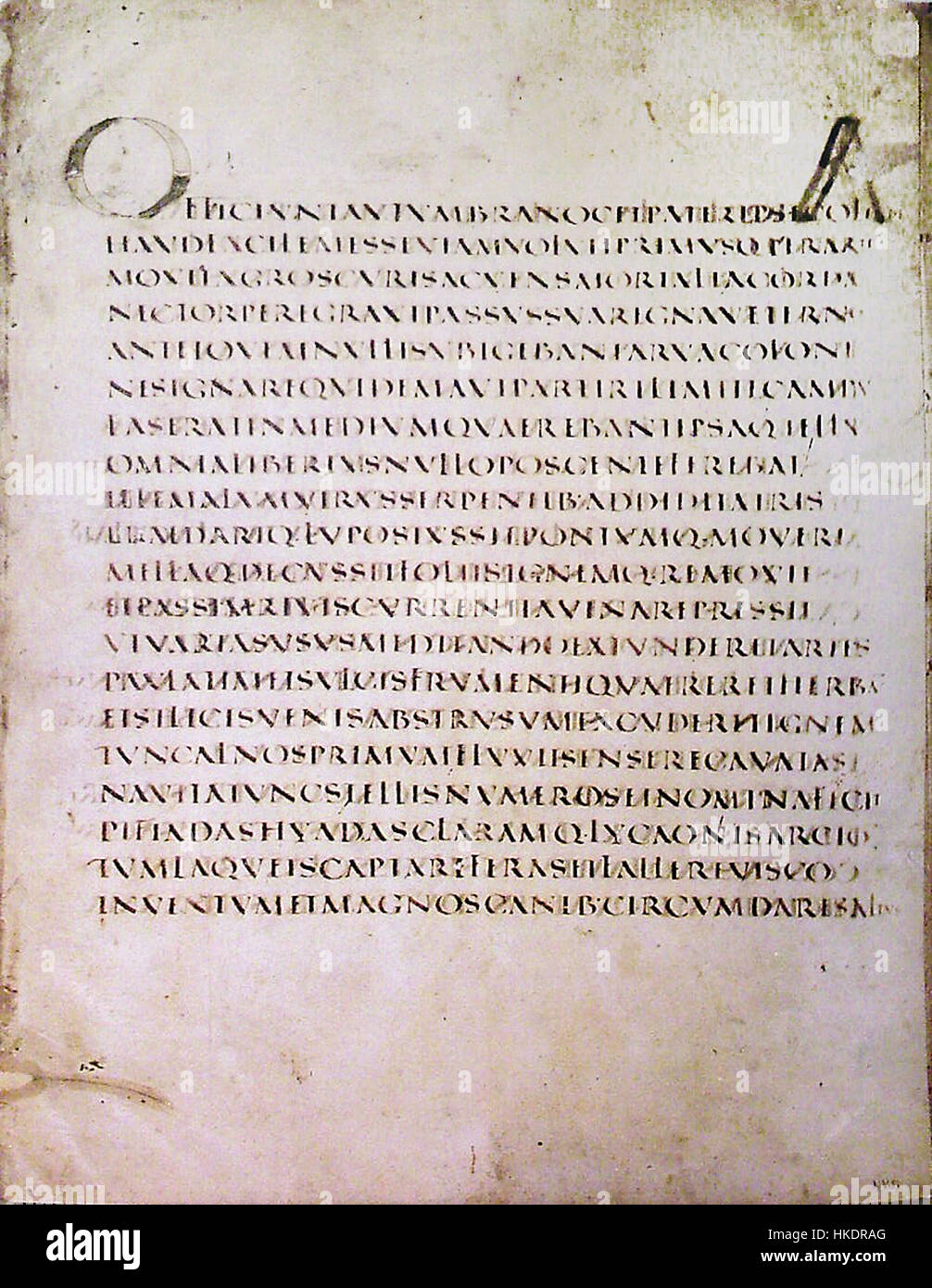 The 'Vergilius Augusteus' manuscript contains the Georgica, a work by ...