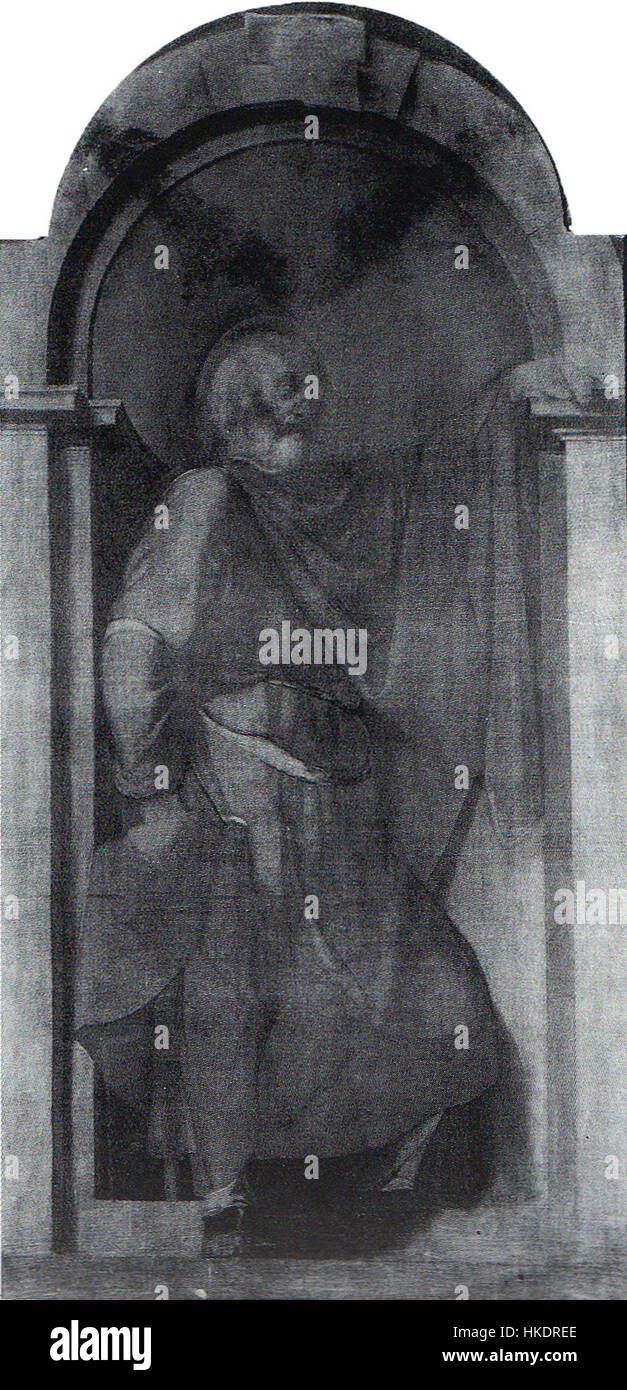 'San Giuseppe' is an oil painting by Moretto, an Italian artist known ...