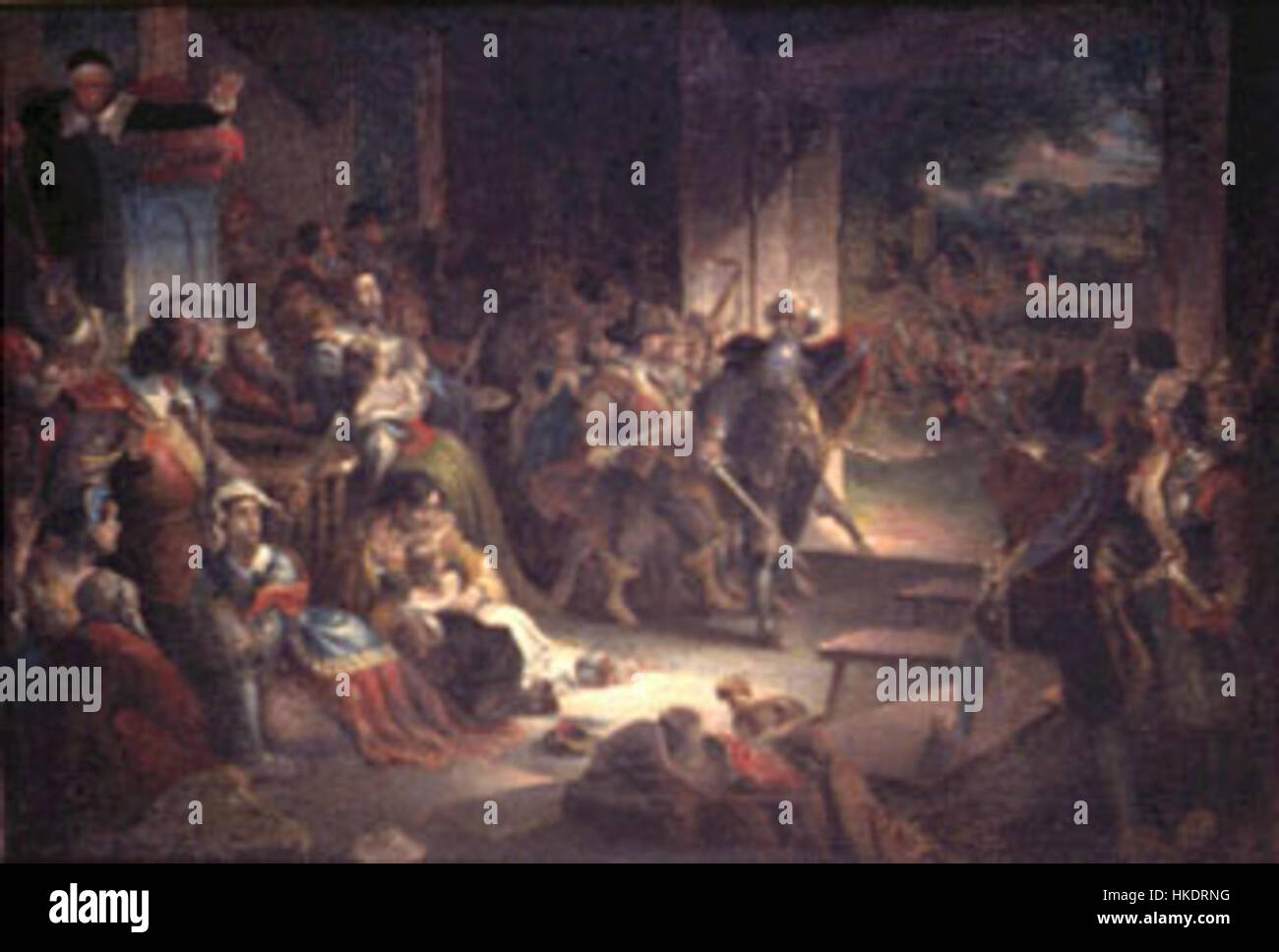 The 'Angel of Hadley' by Chapman is a historical painting, presenting a ...