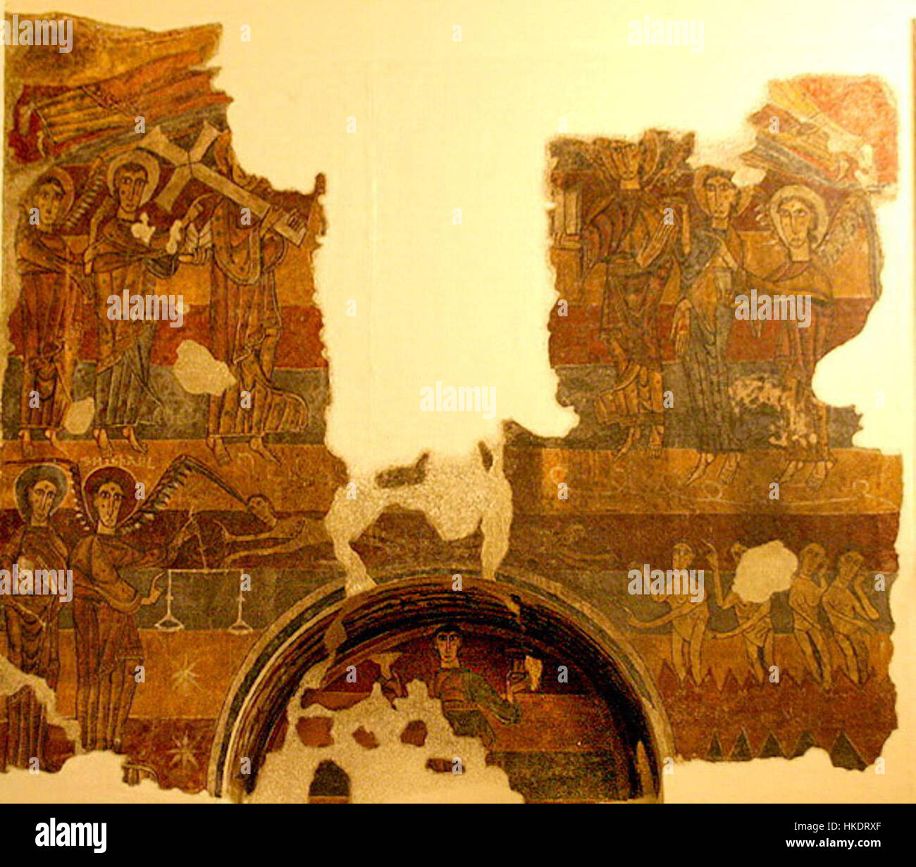 The *Judici Final* from Sta. Maria Taull is a famous fresco from the ...