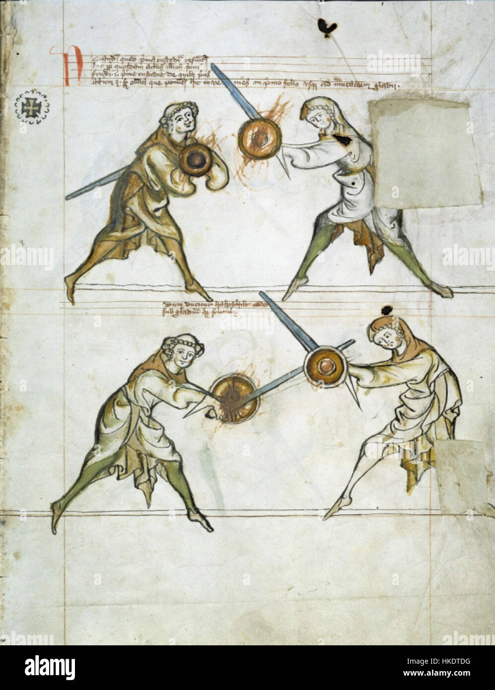 This manuscript page, Ms I33 fol 03r, is part of an illuminated ...