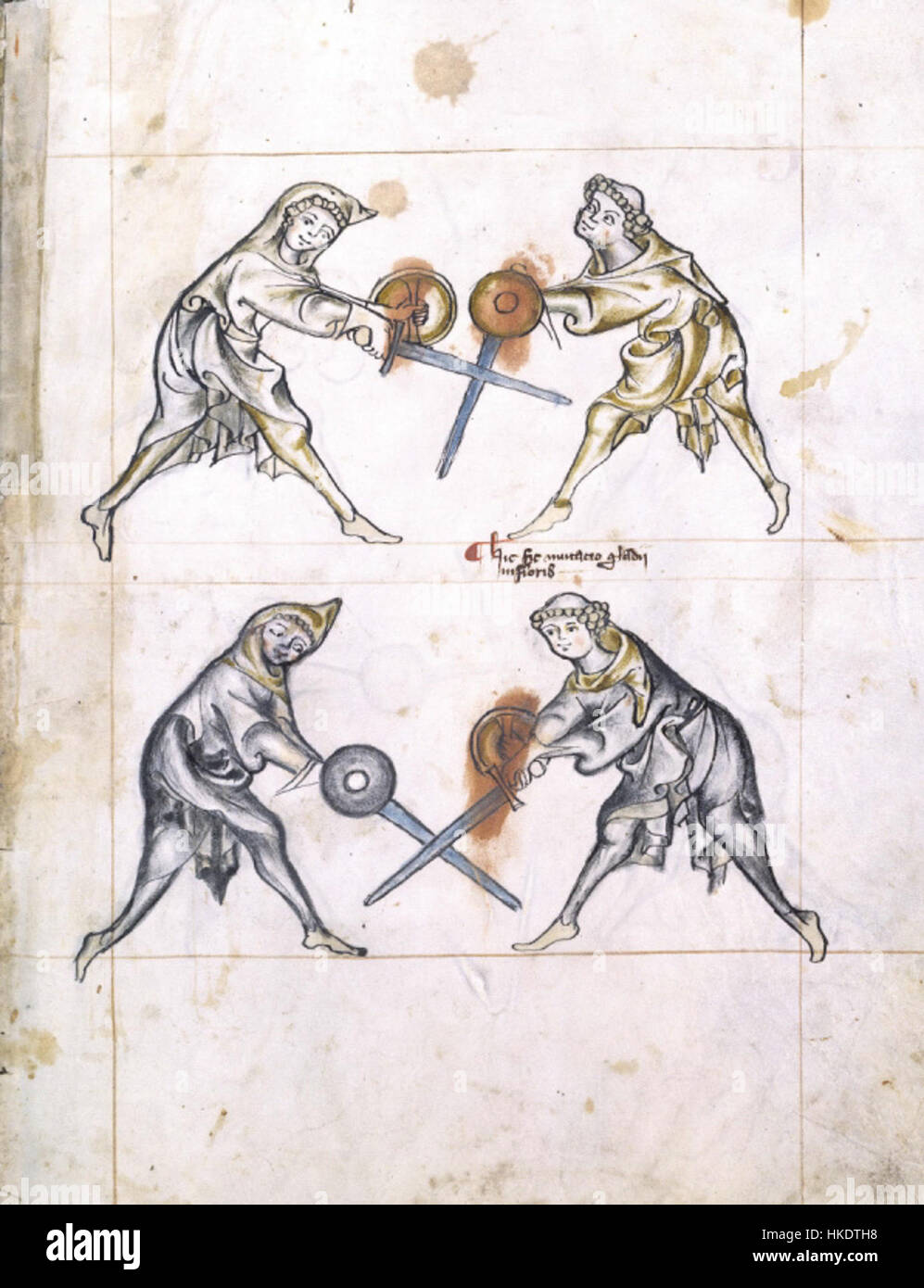 Ms I33 fol 08r Stock Photo - Alamy