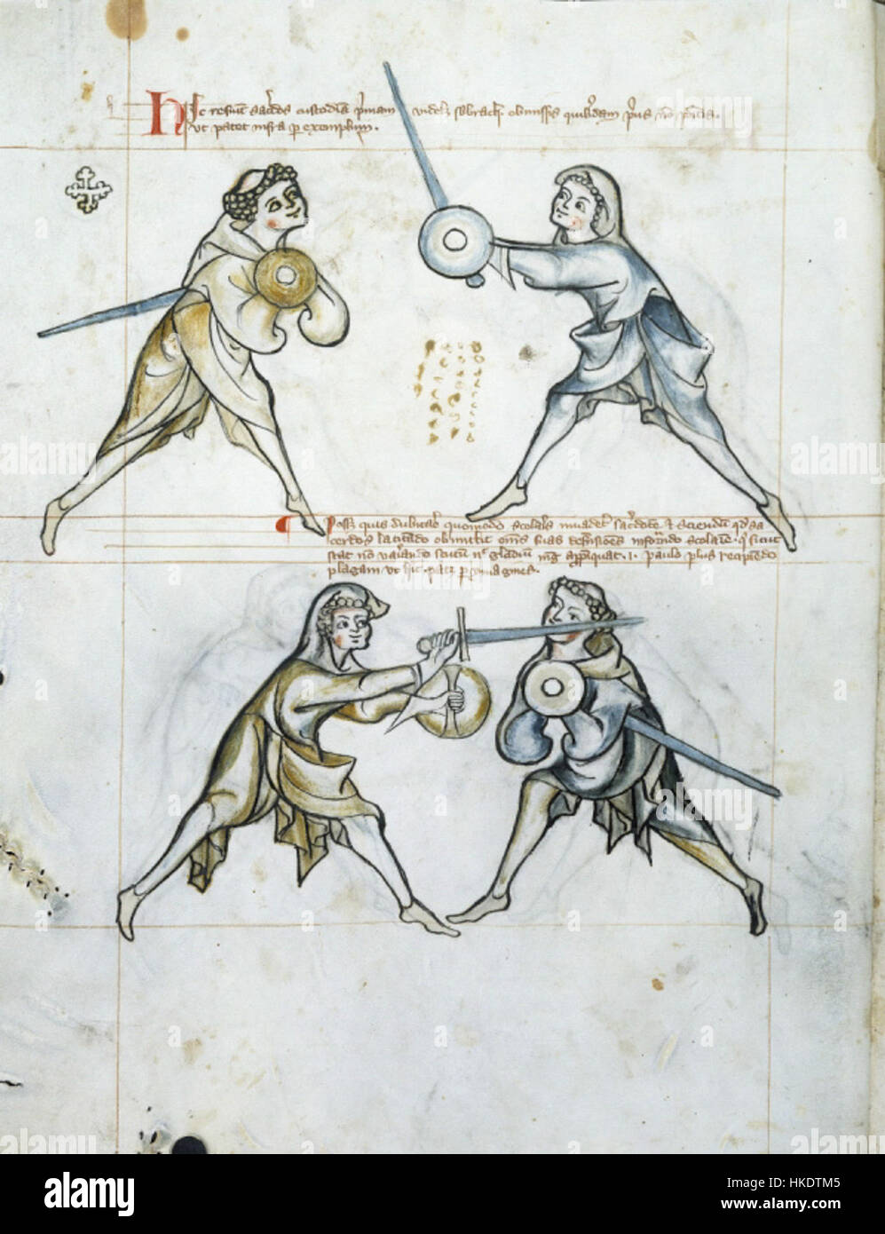 This medieval manuscript, folio 11v from the Ms I33 collection ...