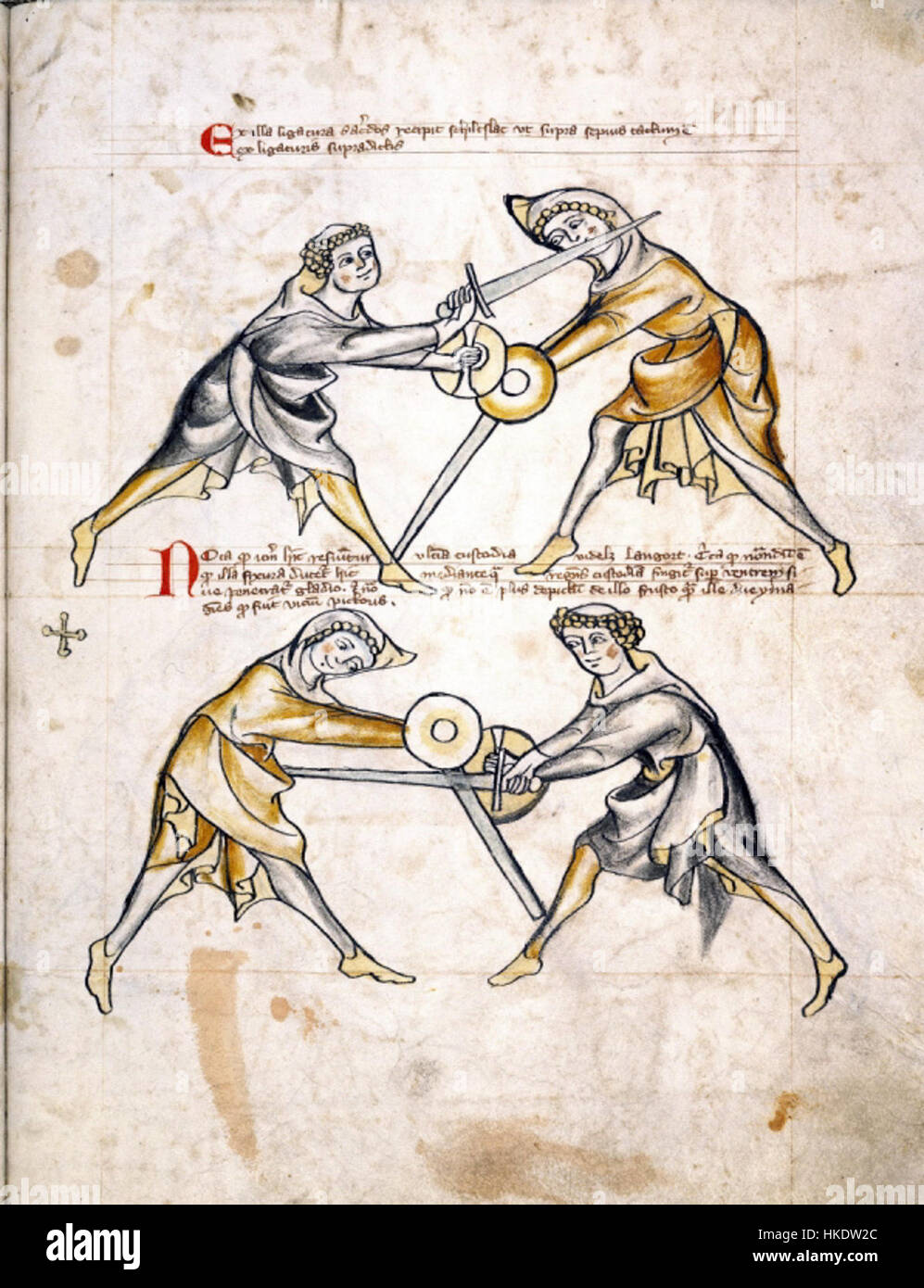 Medieval fighting methods hi-res stock photography and images - Alamy