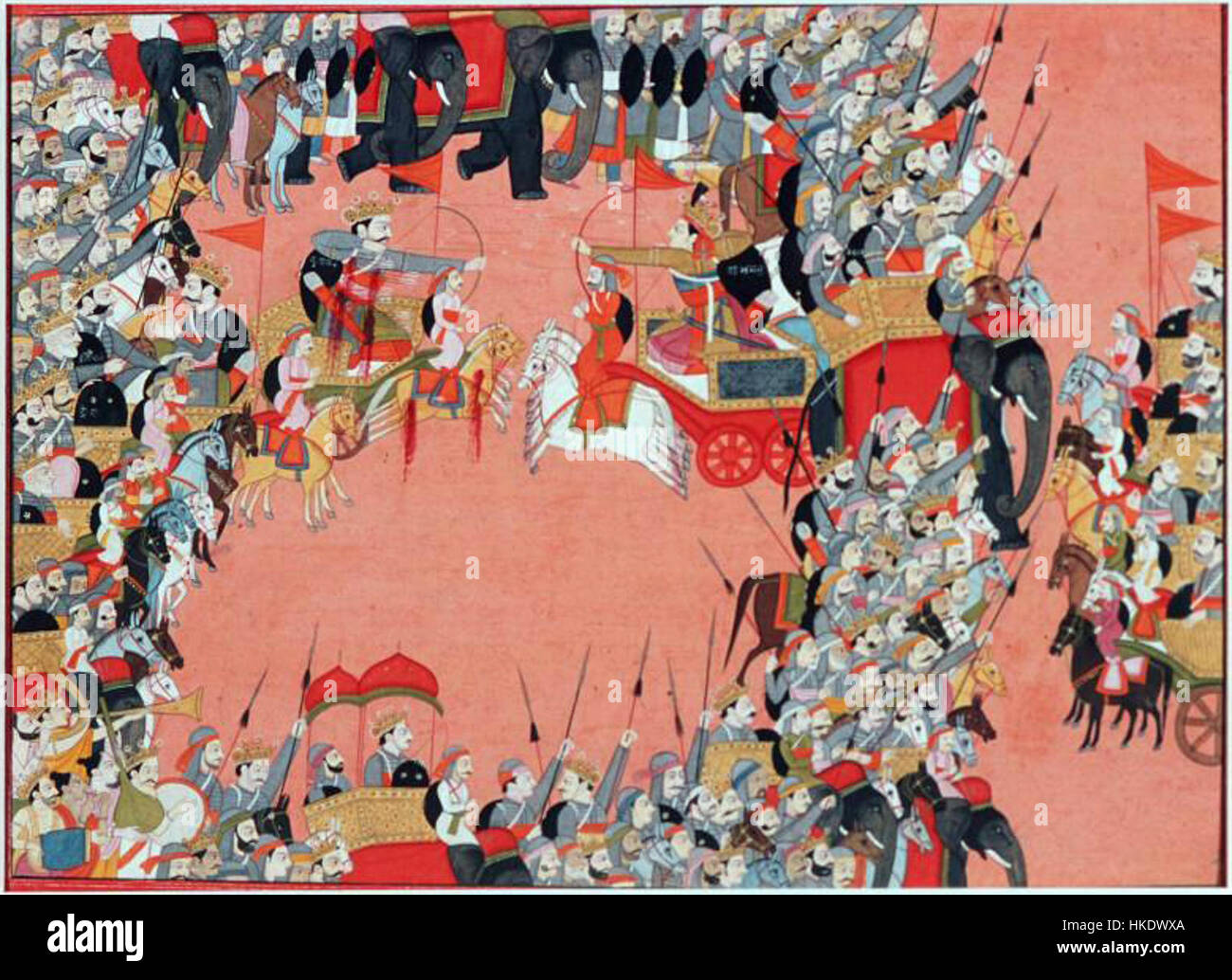 Pandava and kauravas hi-res stock photography and images - Alamy