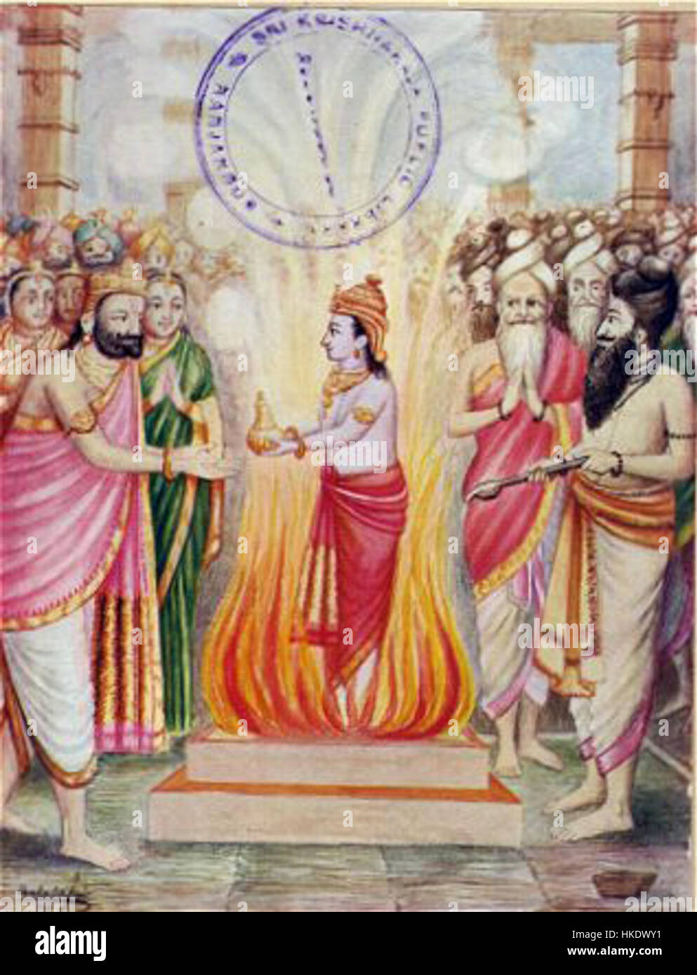 This painting illustrates the theme of sacrifice leading to reward ...