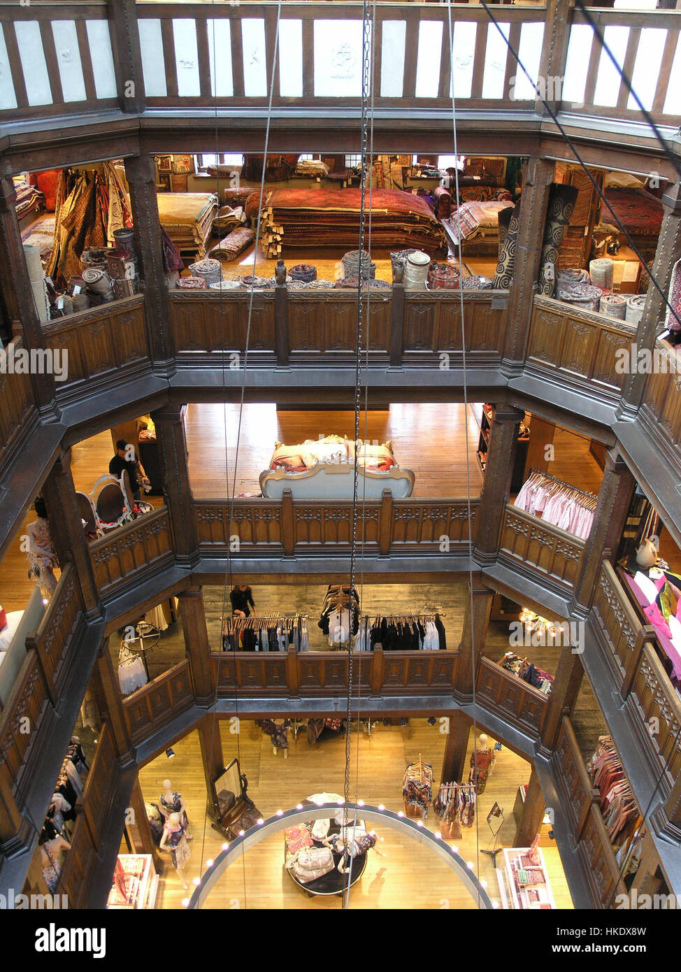Liberty department store London England UK Stock Photo - Alamy