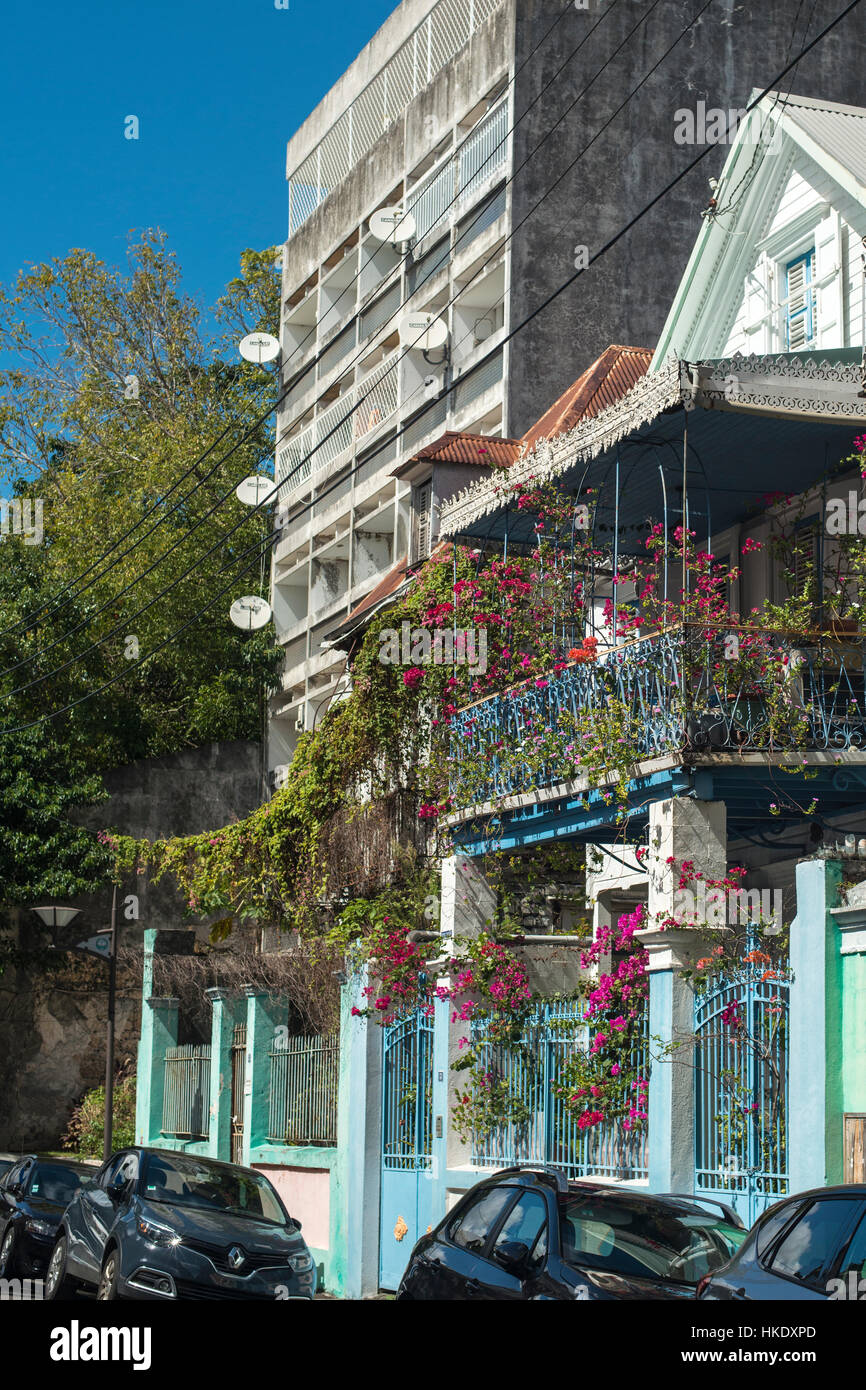 Guadeloupe creole architecture hi-res stock photography and images - Alamy