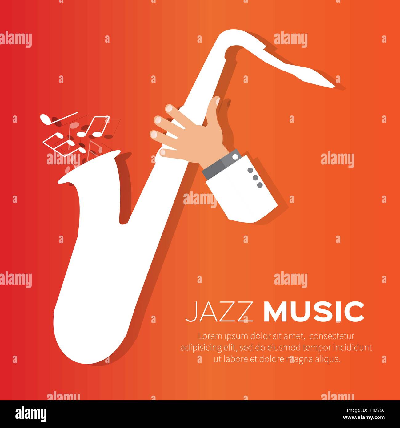 Male sax player Stock Vector Images - Alamy
