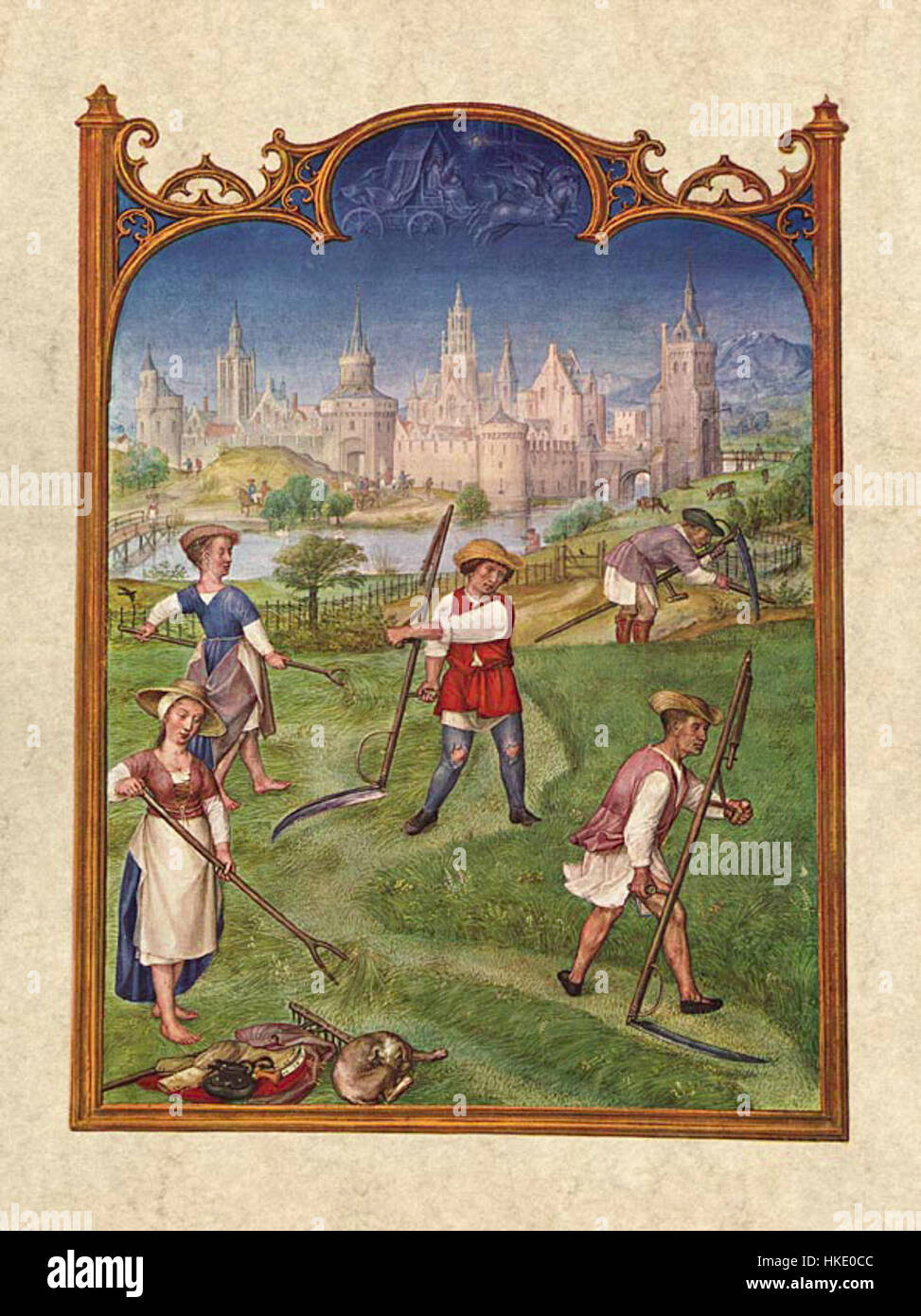 The 'Breviarium Grimani Juni' is an illuminated manuscript dating back ...