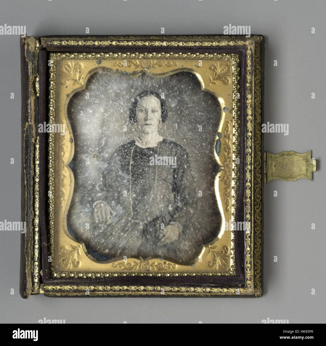 This untitled portrait, housed in the Brooklyn Museum, depicts a woman ...