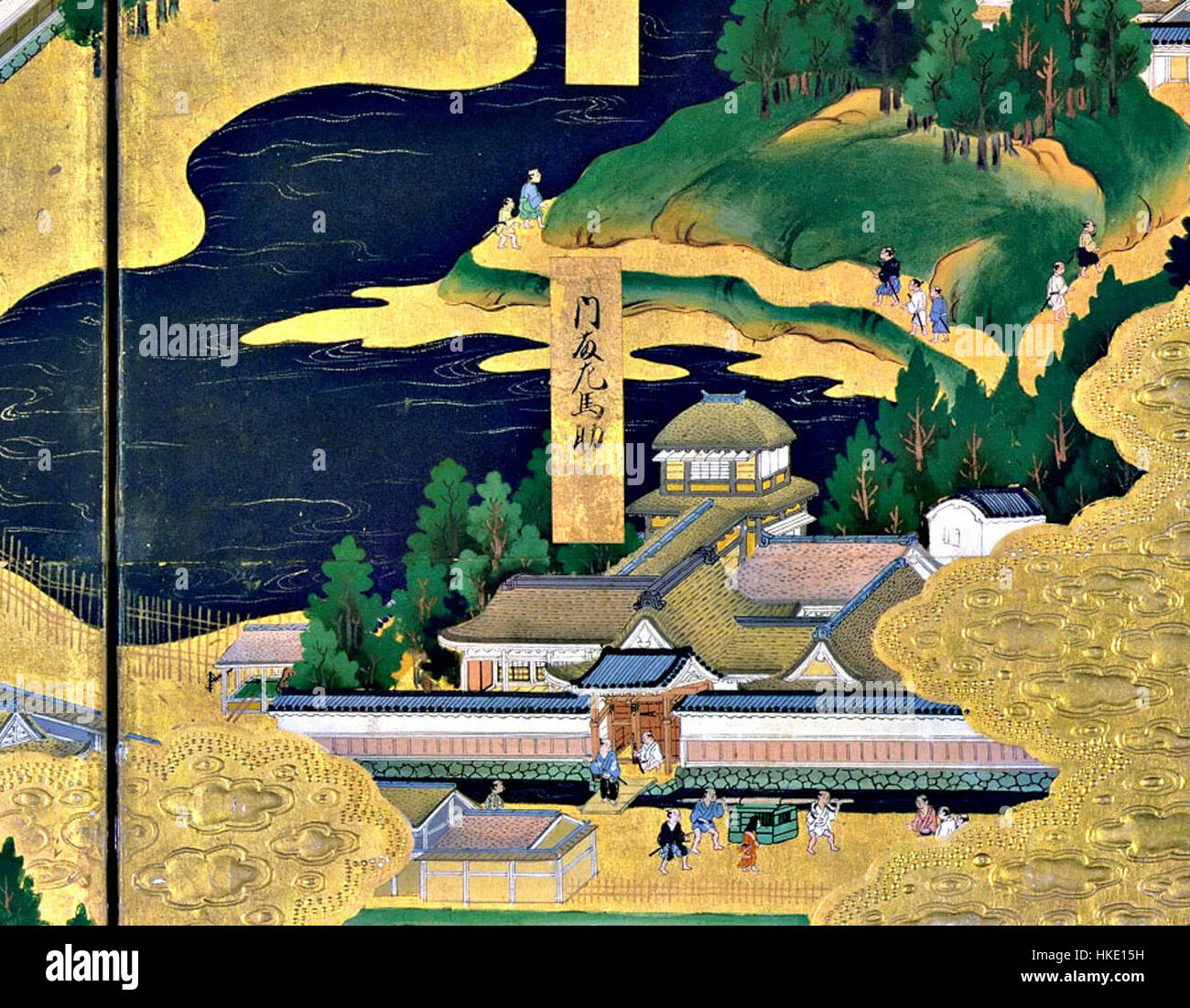 Japanese edo period architecture hi-res stock photography and images ...