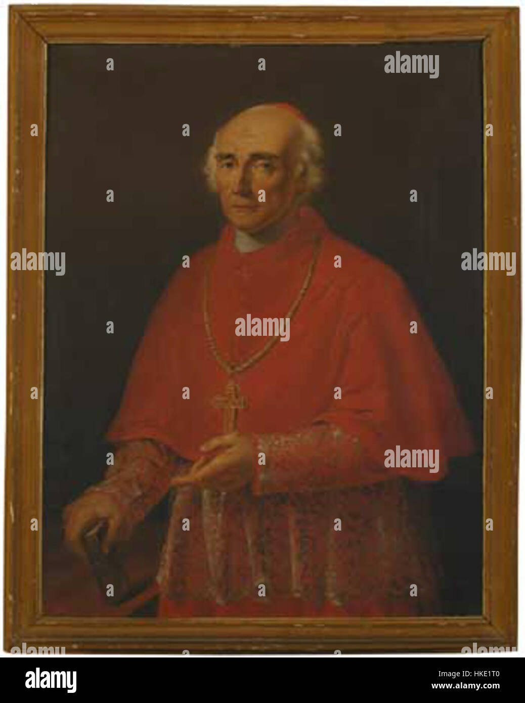 'Carlo Cardinal Oppizzoni' is a portrait painting capturing the ...