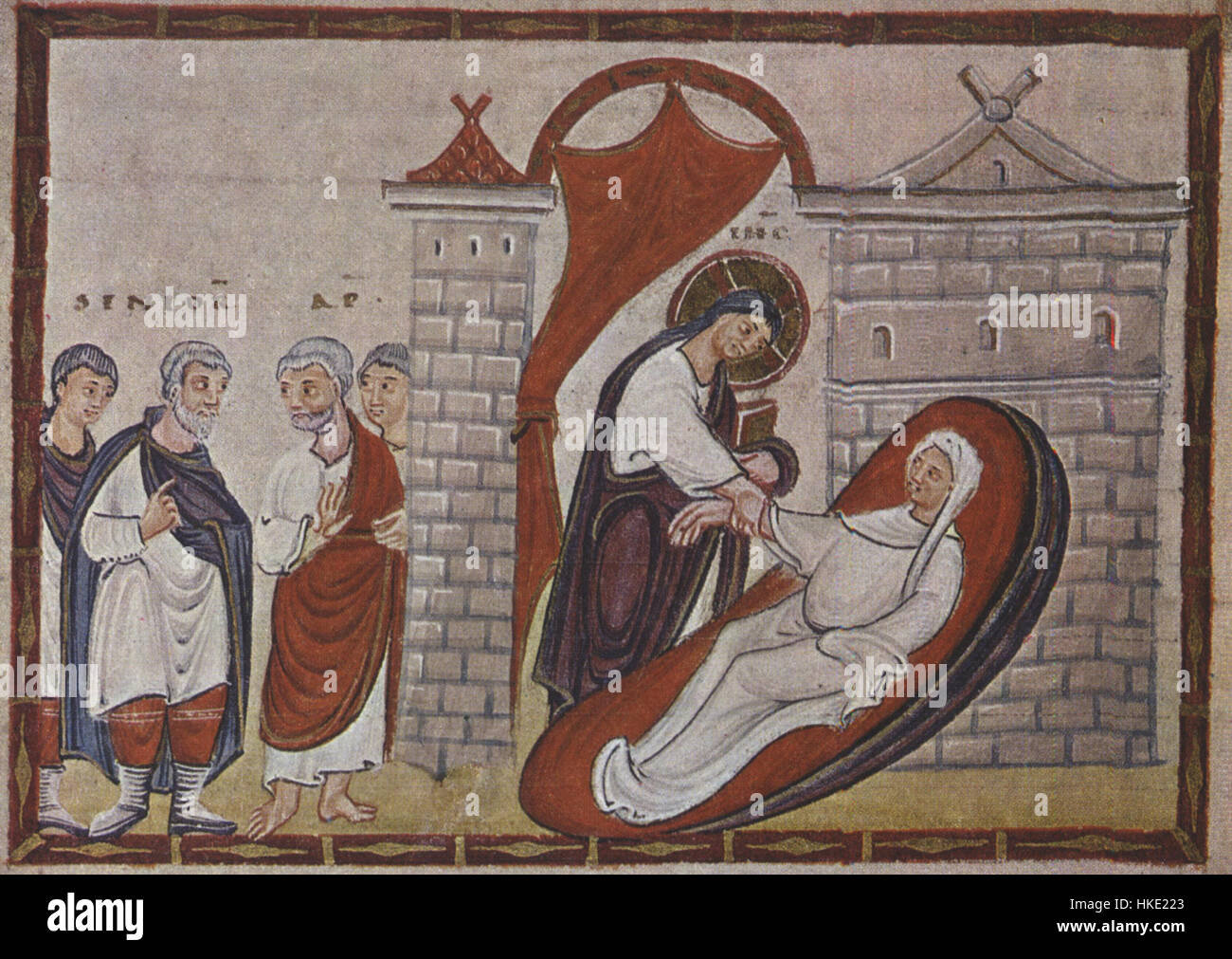 The 'Resurrection of Jairus' Daughter' from the Codex Egberti ...