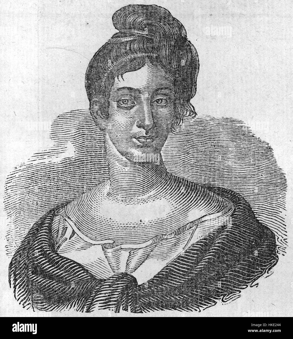 This portrait of Corday d'Armans, a French figure from the ...