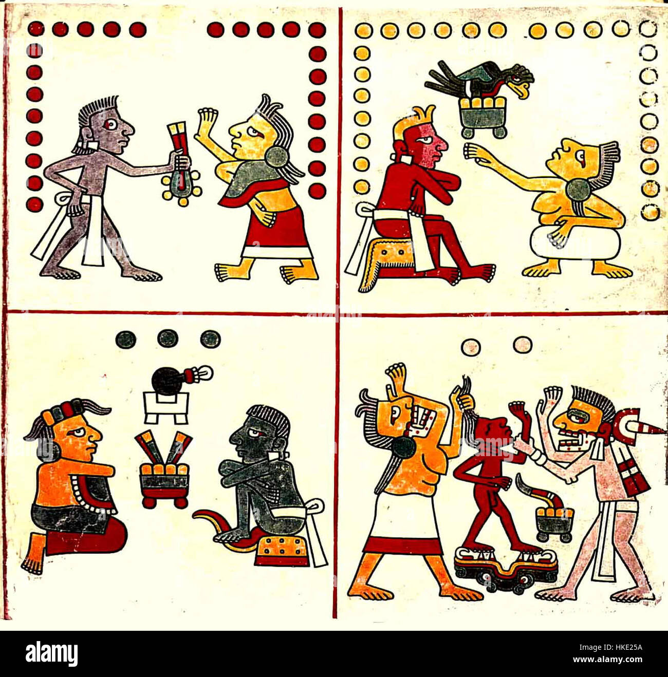 Codex Laud (folio 33 Stock Photo - Alamy