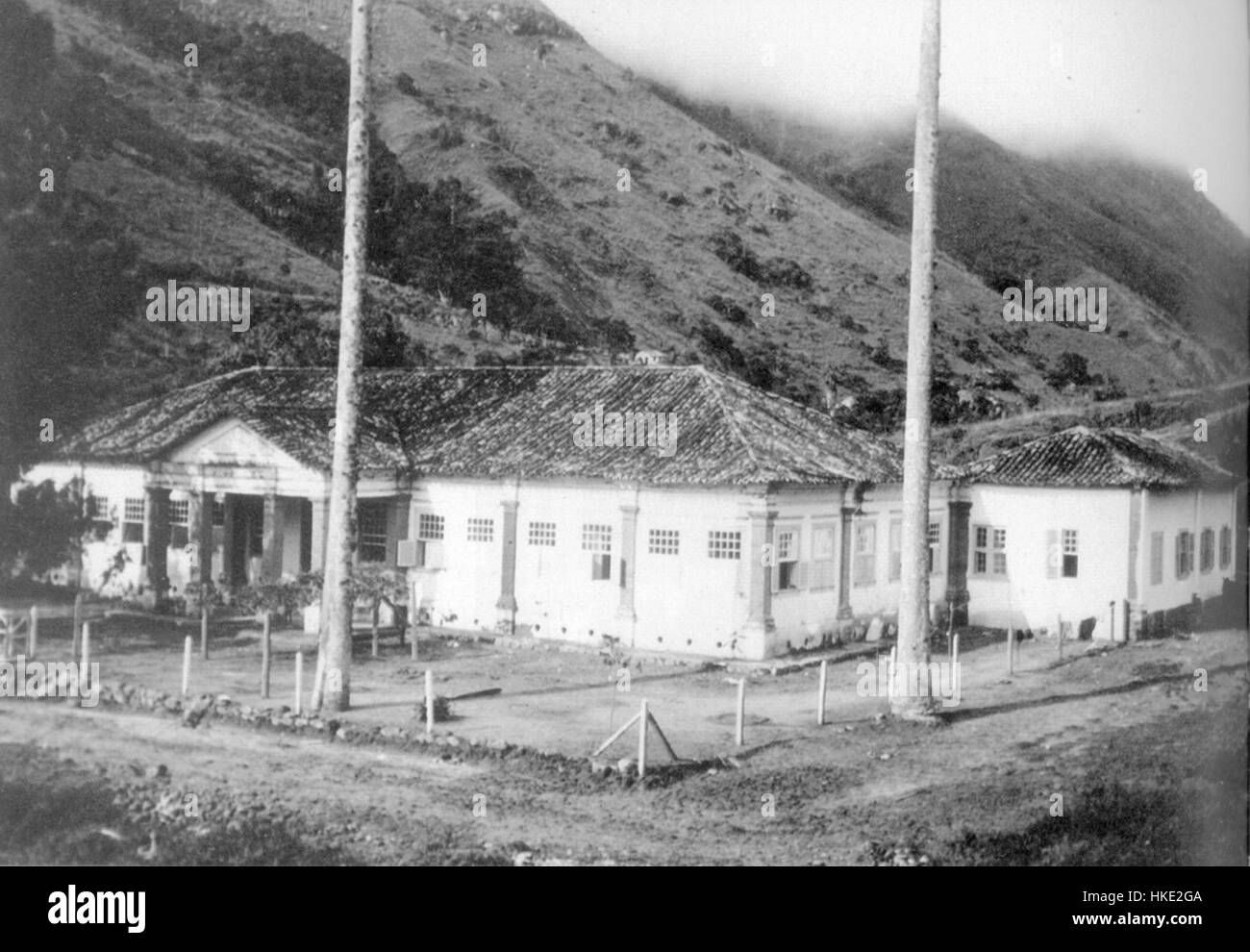 'Fazenda Piedade' is a historical painting depicting a Brazilian farm ...
