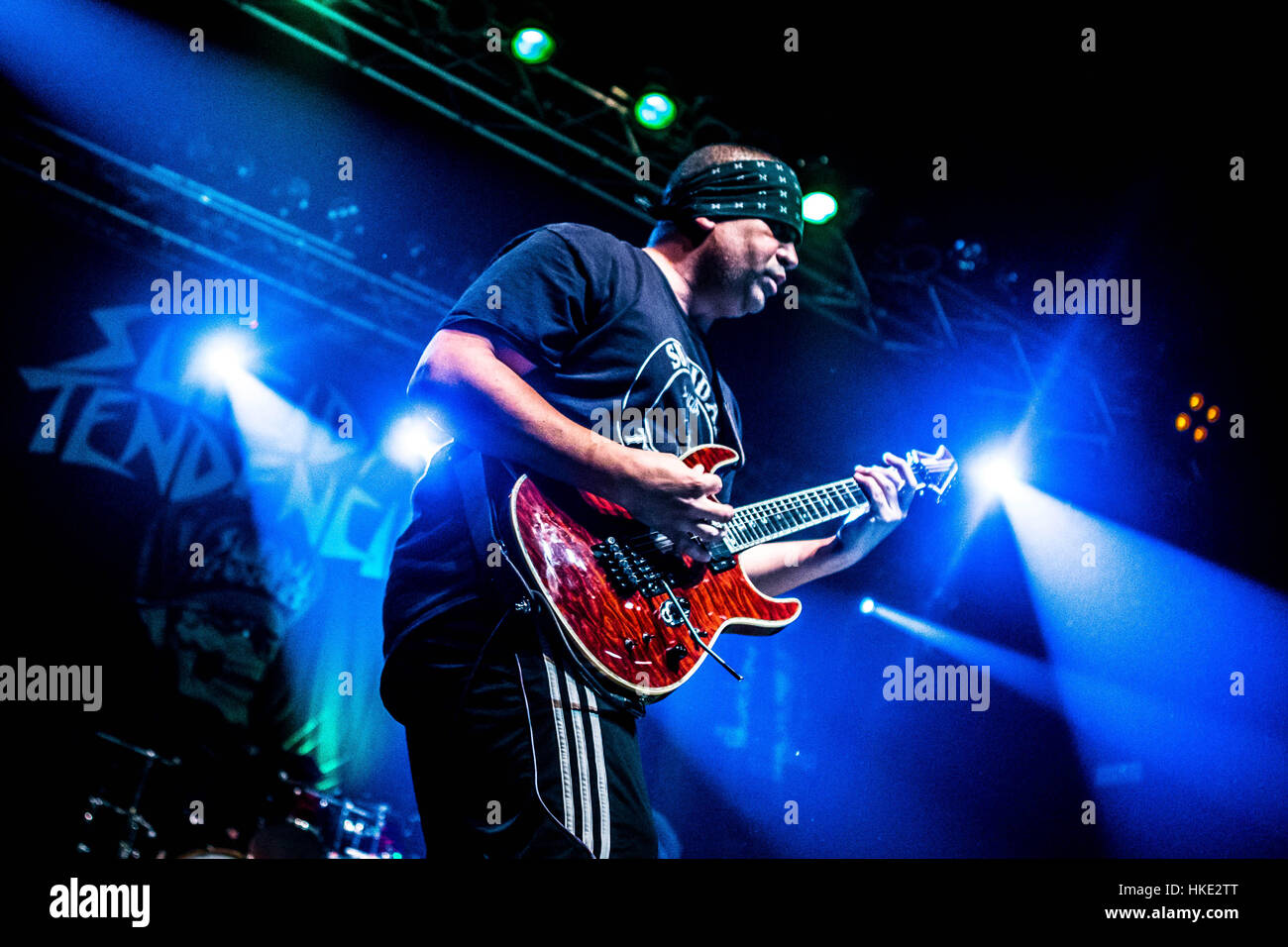 Trezzo Sull'adda, Italy. 27th Jan, 2017. Crossover trash band Suicidal ...