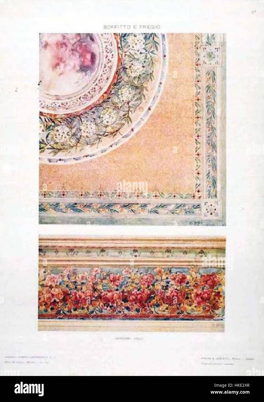 'Modelli de Arte Decorativa' by Giacomo Lolli features a series of ...