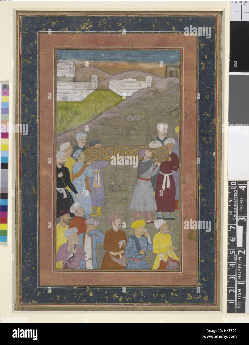 'Funeral of Iskander' is an artwork depicting the funeral of the ...