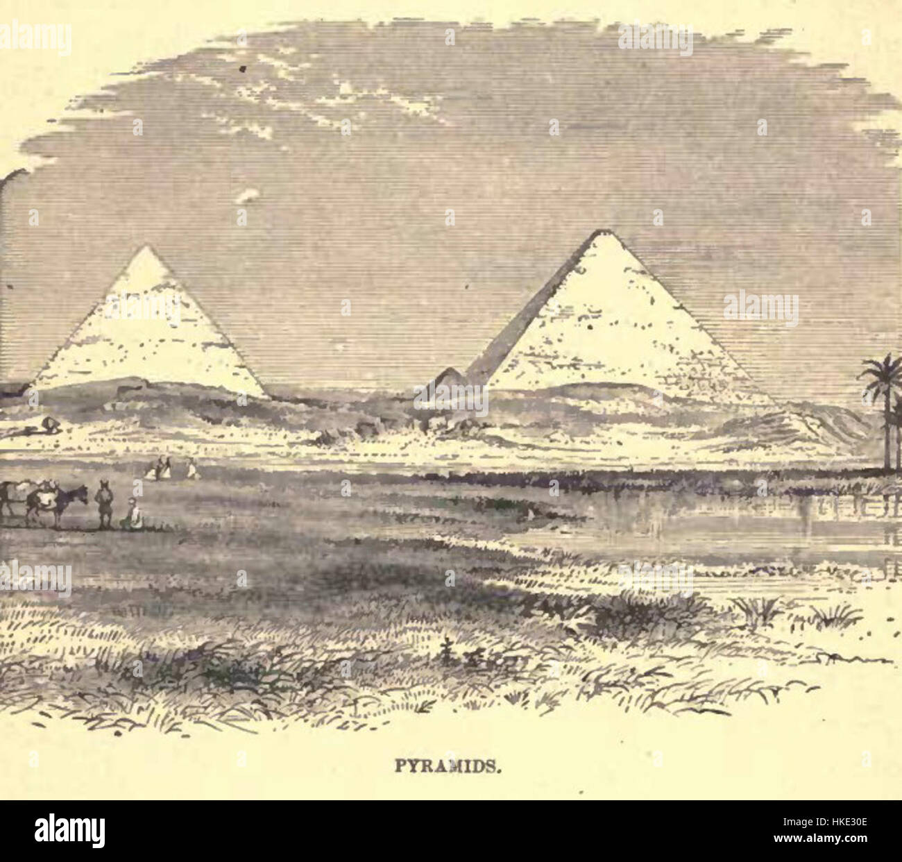 Giza drawing hi-res stock photography and images - Alamy