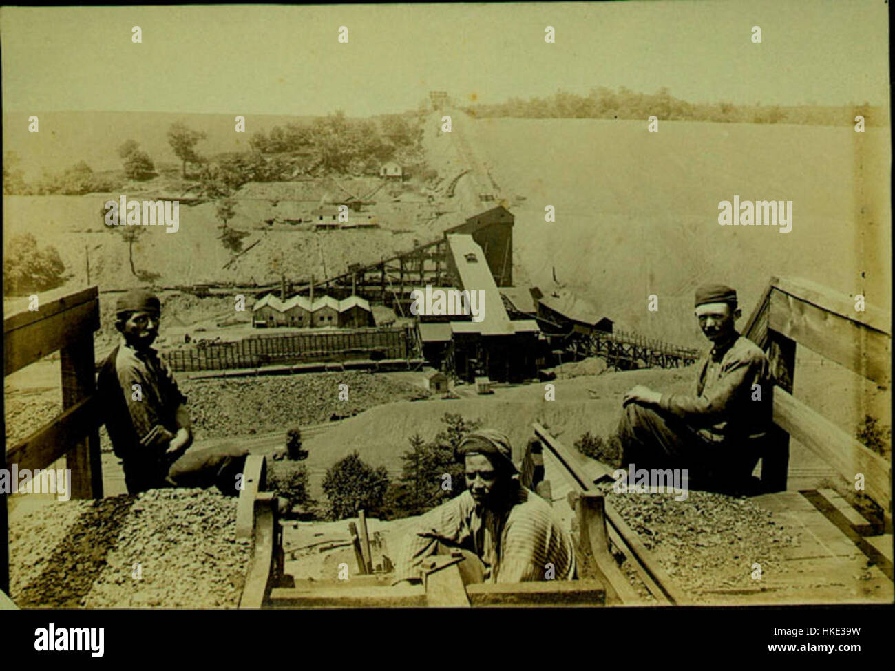 Colliery painting hi-res stock photography and images - Alamy