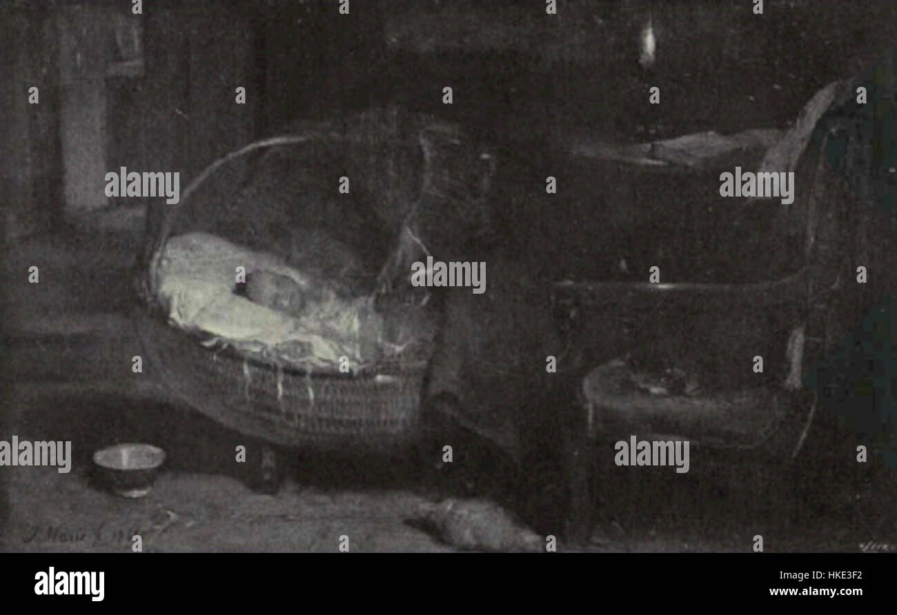 Jacob Maris’ 'The Cradle' is a notable example of Dutch painting in the ...