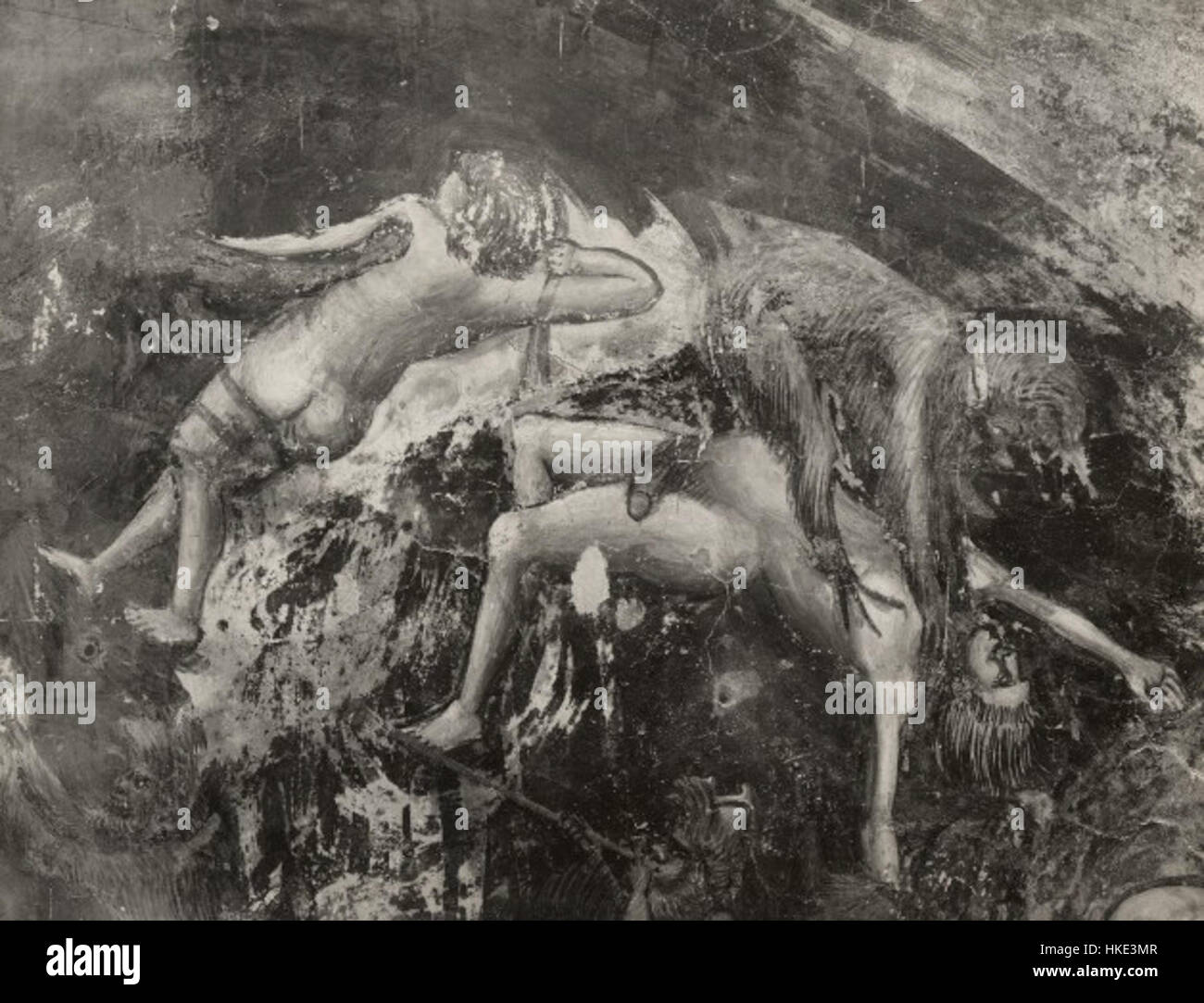 A segment from Giotto's renowned fresco cycle depicting scenes from the ...