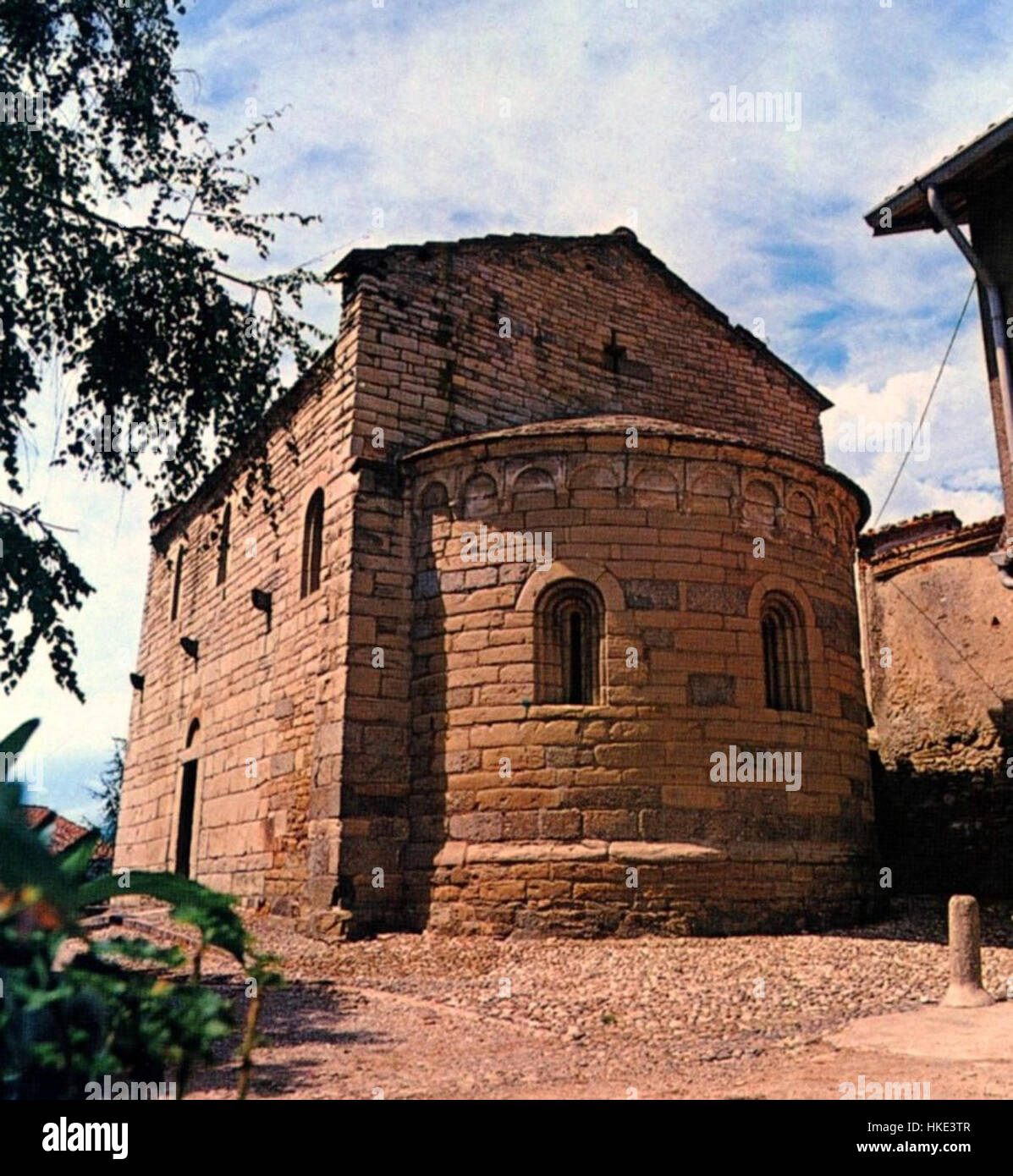 This artwork depicts the Church of SS Nazaro e Celso in Garbagnate ...