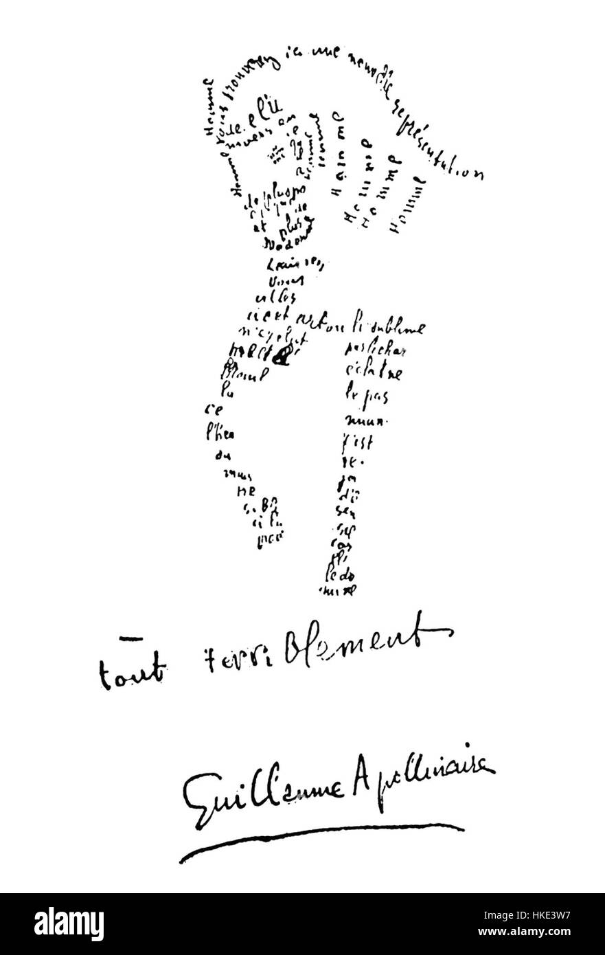 Calligram Cut Out Stock Images & Pictures - Alamy